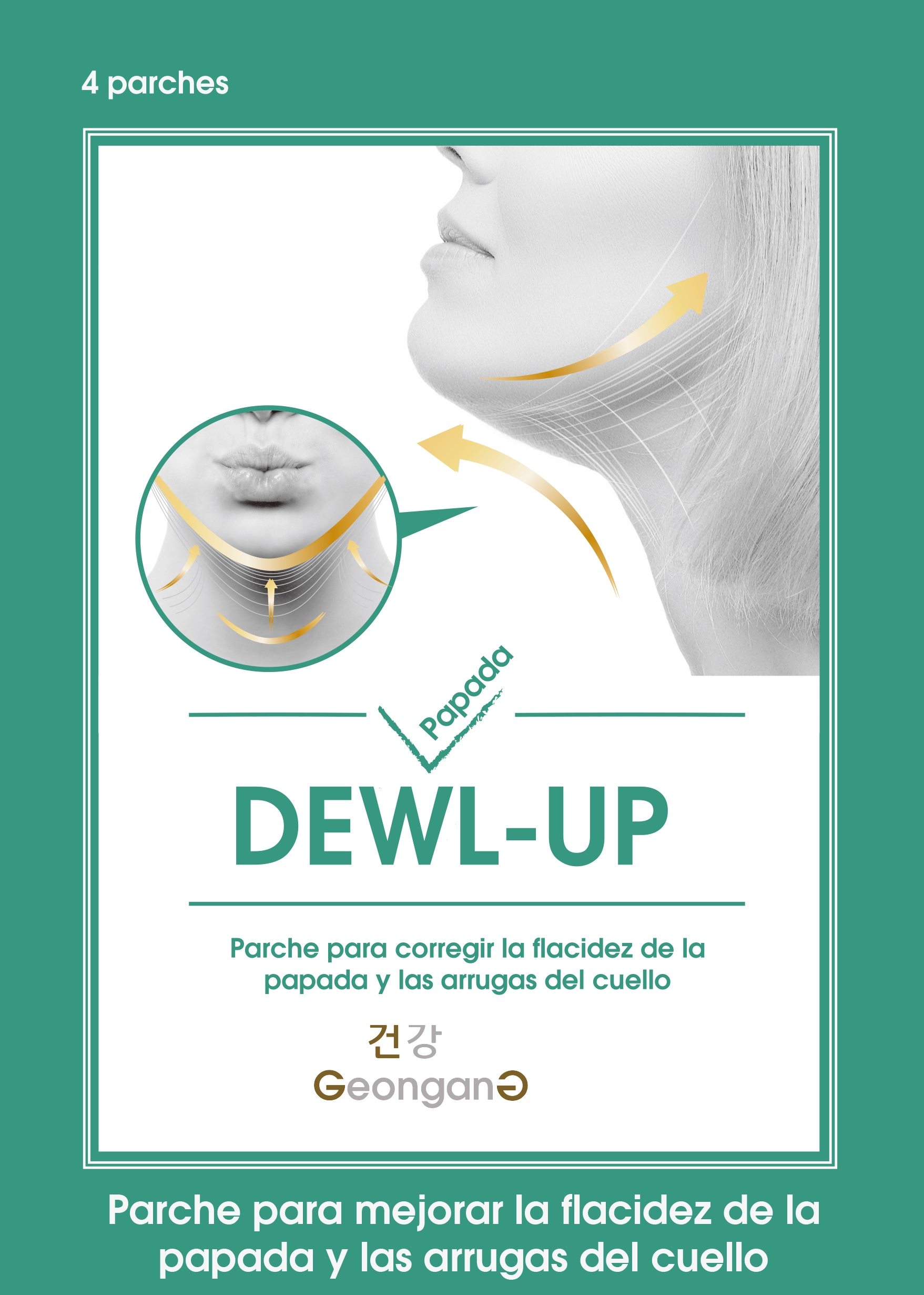 Neck and Chin care patch - Geongang